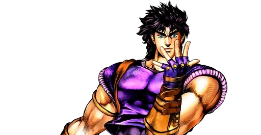 JJBA poses by @LocalCola - Sticker pack for WhatsApp