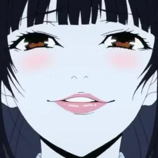Kakegurui Caps - Sticker pack for Telegram