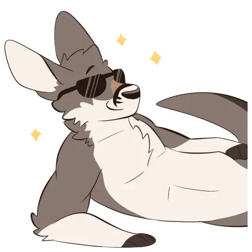 Kangaroo Stickers - Sticker pack for Telegram