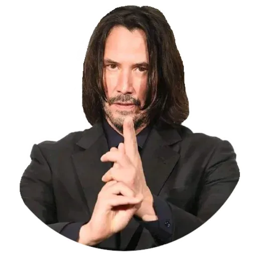 Keanu Reeves @Stickersey - Sticker pack for WhatsApp