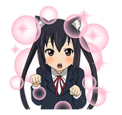 K-ON - Sticker pack for Telegram