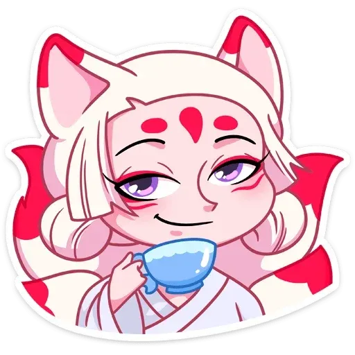 Жрица Кумико (@TgSticker) - Sticker pack for WhatsApp