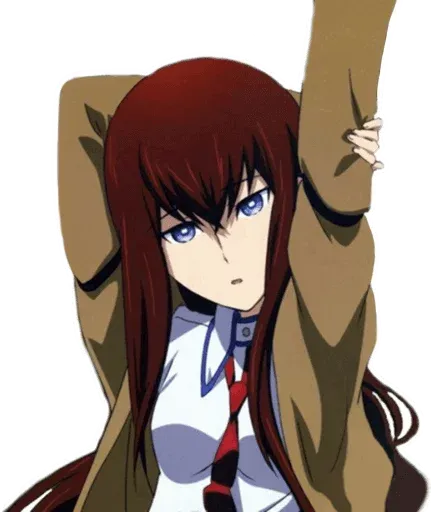 Makise Kurisu (rian_95) - Sticker pack for WhatsApp