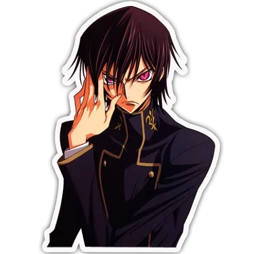 Lelouch code geass - Sticker pack for Telegram