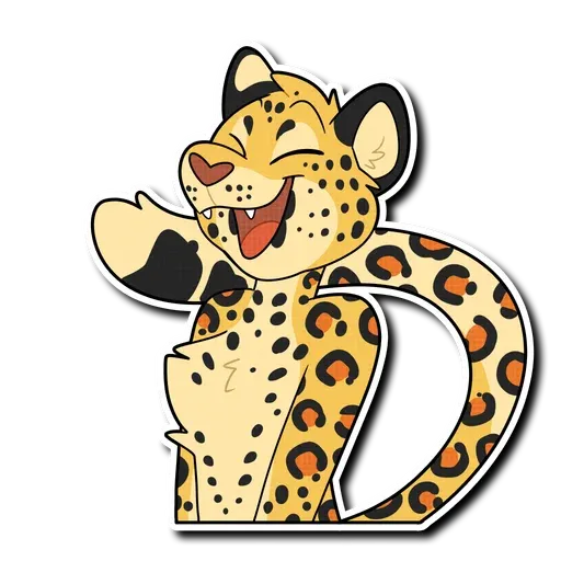 Leopard - Sticker pack for WhatsApp