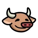 LIHKG Cow HD @lihkg_official - Sticker pack for WhatsApp