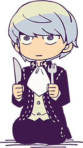 Persona Stalker Club :: @line_stickers - Sticker pack for WhatsApp