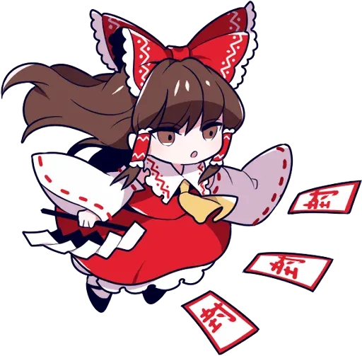Touhou Project Engraved Book :: @line_stickers - Sticker pack for WhatsApp