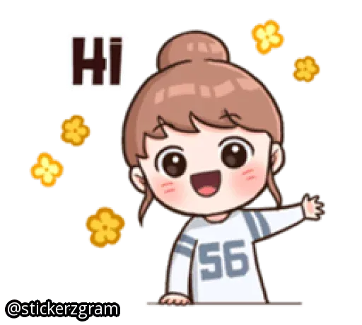 Fangirl @englishchatz - Sticker pack for Telegram