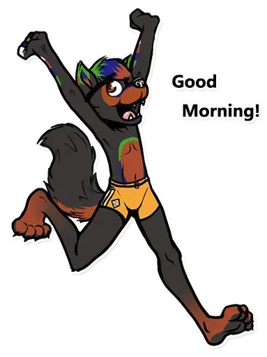 Livewire wolf - Sticker pack for Telegram