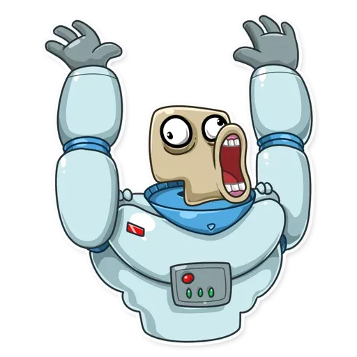 Lone Dead Spaceman - Sticker pack for WhatsApp