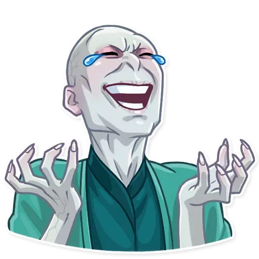 Lord Voldemort - Sticker pack for WhatsApp