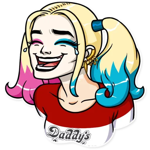 Harley Quinn - Sticker pack for WhatsApp