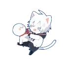 Mafumafu Cat - Sticker pack for WhatsApp