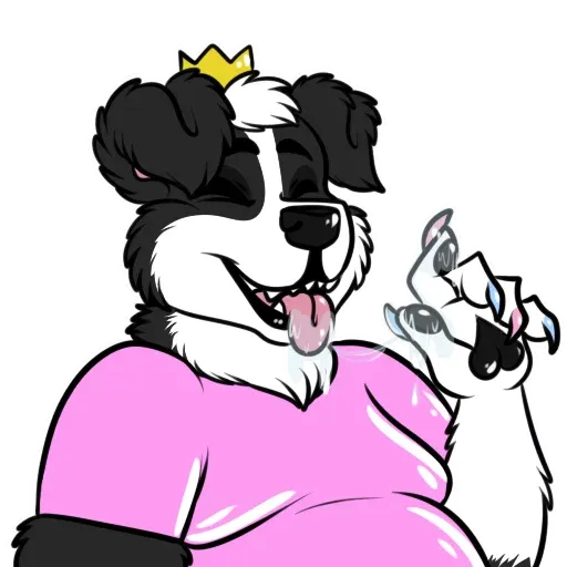 Mat the Colliebear - Sticker pack for Telegram