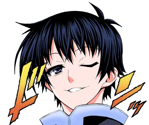 Medaka Box - Sticker pack for WhatsApp