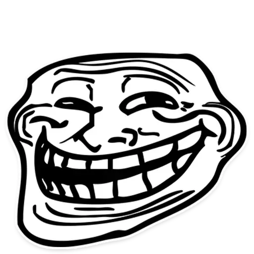 Memes blanco y negro - Sticker pack for WhatsApp