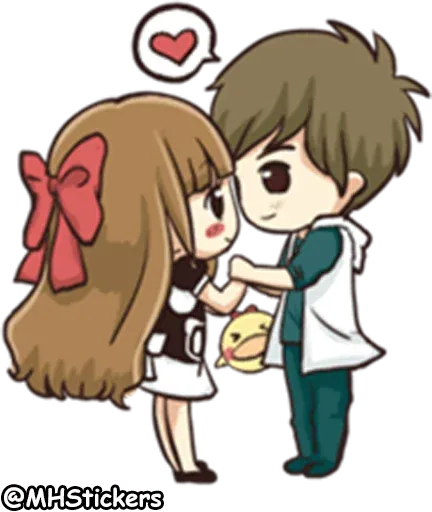 @MHStickers Centilia & Raei Couples - Sticker pack for WhatsApp