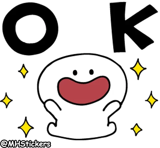 @MHStickers Spoiled Rabbit Smile Person Contact - Sticker pack for WhatsApp