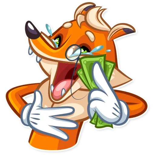 Millionaire Fox - Sticker pack for WhatsApp