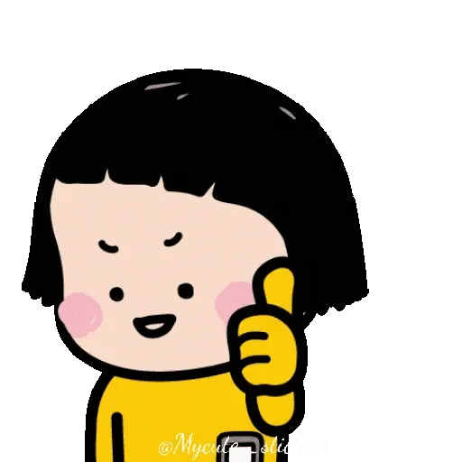 Happy MiM @Mycute_stickers - Sticker pack for WhatsApp