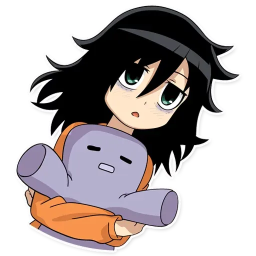 Kuroki Tomoko - Sticker pack for Telegram