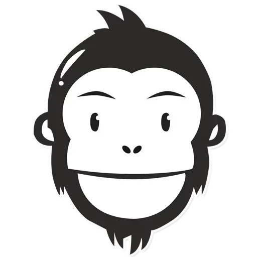 Monkey Stickers @stickersb2b - Sticker pack for Telegram