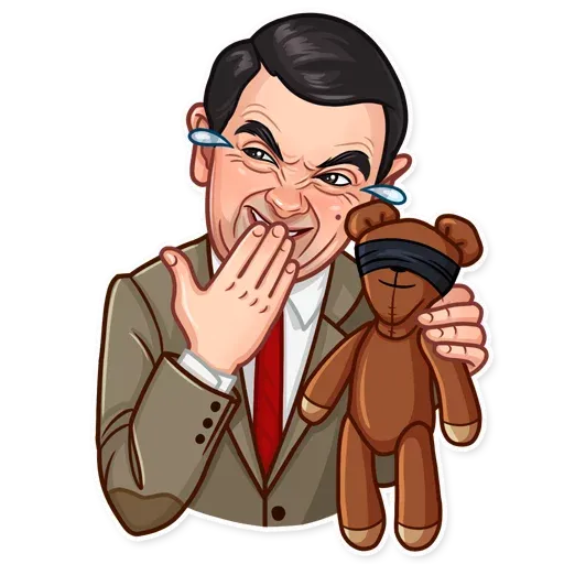 Mr. Bean - Sticker pack for WhatsApp