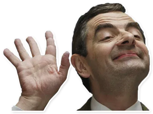 Mr. Bean - Sticker pack for WhatsApp