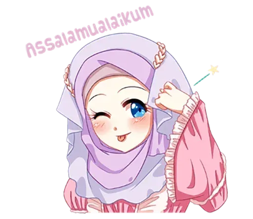 Hijab Princess (@TgSticker) - Sticker pack for WhatsApp