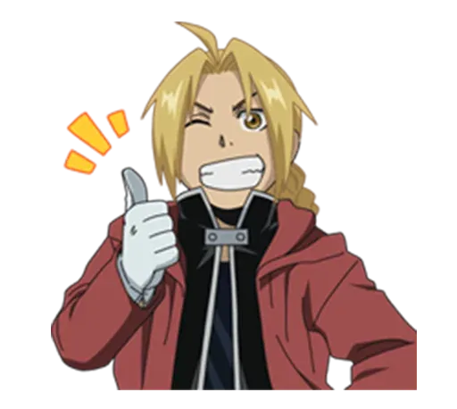 FULLMETAL ALCHEMIST @Nekosticker - Sticker pack for Telegram