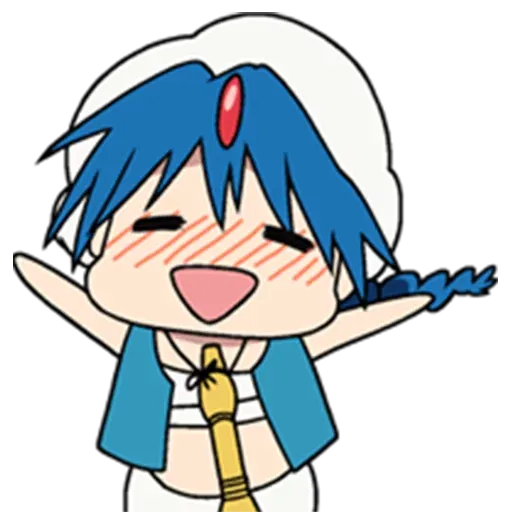 Magi The Labyrinth of Magic - Sticker pack for Telegram