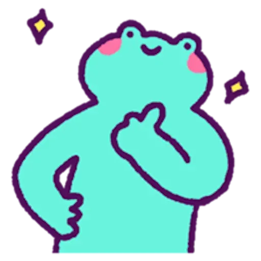 oh_my_frog - Sticker pack for Telegram