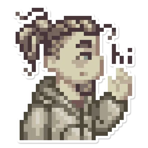 8-bit-old - Sticker pack for WhatsApp