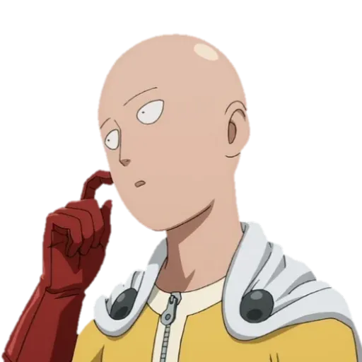 @stikersw_w One Punch-Man - Sticker pack for Telegram