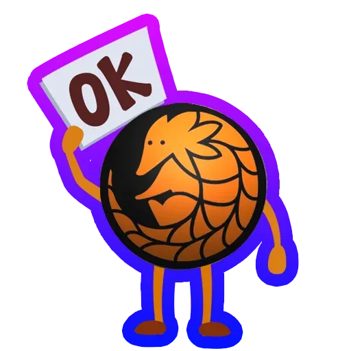 Pangolintoken - Sticker pack for WhatsApp