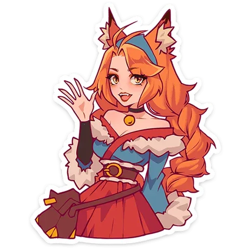 Патрикеевна @stiky @stickers_vk - Sticker pack for WhatsApp