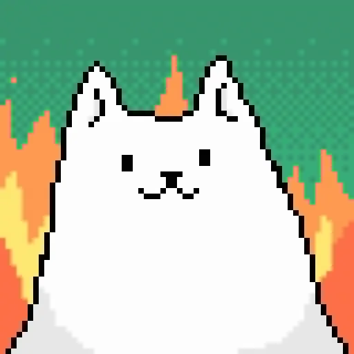 Pixel Cat by @mikkel_18dobrihlis - Sticker pack for WhatsApp
