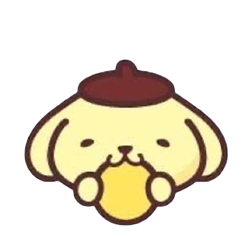 pompompurin ⋆ @tulikettuwu - Sticker pack for WhatsApp