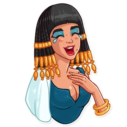 Cleopatra - Sticker pack for WhatsApp