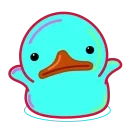 Rainbow Duck :: @Stickers_Chaos - Sticker pack for Telegram