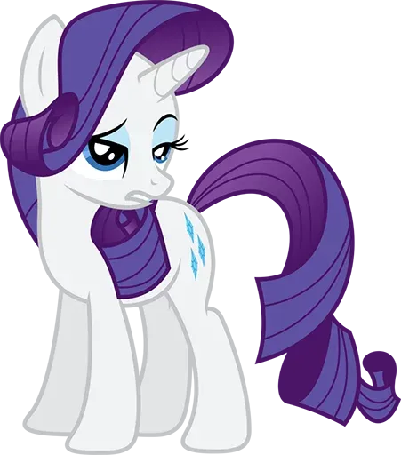 Rarity Pony - Sticker pack for WhatsApp