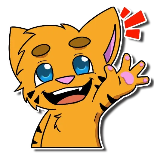 RayrayTigercub - Sticker pack for Telegram