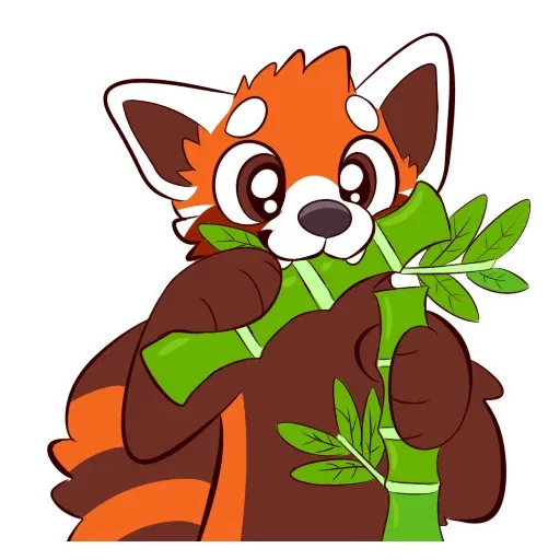 Red Panda Stickers by Pulex - Sticker pack for WhatsApp