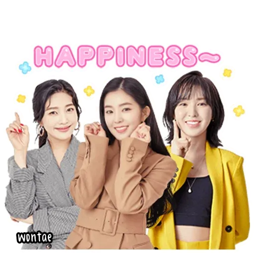 Red Velvet SPECIAL by @wontae - Sticker pack for WhatsApp