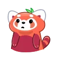 RRRed Panda - Sticker pack for Telegram