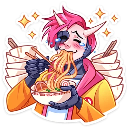 Рюдзи @TgSticker x @stickers_vk - Sticker pack for WhatsApp