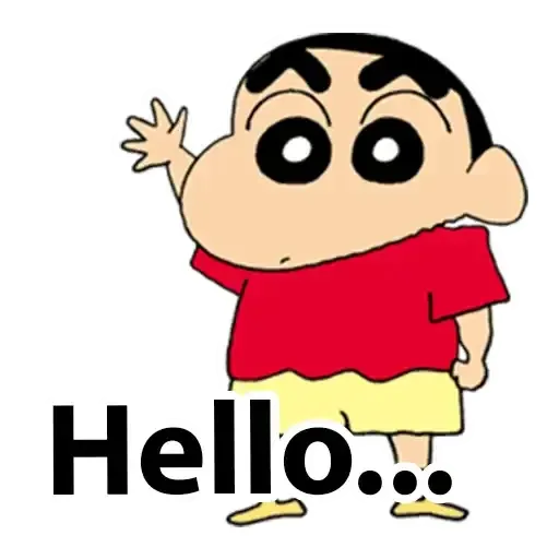Shinchan - Sticker pack for WhatsApp