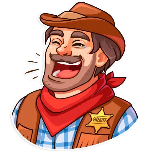 Sheriff Adam - Sticker pack for WhatsApp