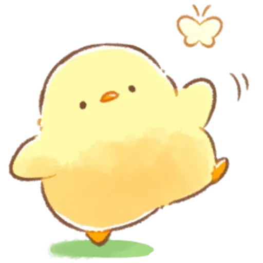 soft and cute chick (spring) - Sticker pack for WhatsApp